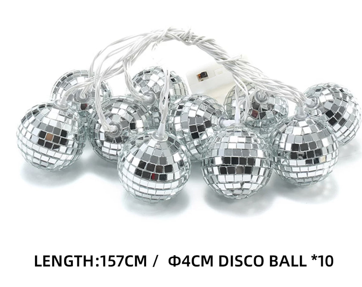 DISCO BALL STRING LIGHT