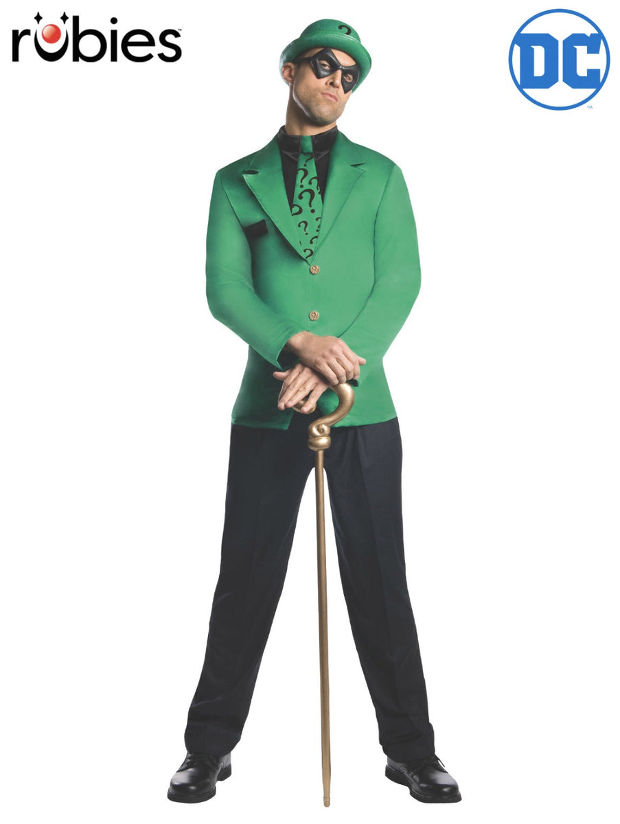 THE RIDDLER DELUXE COSTUME, ADULT