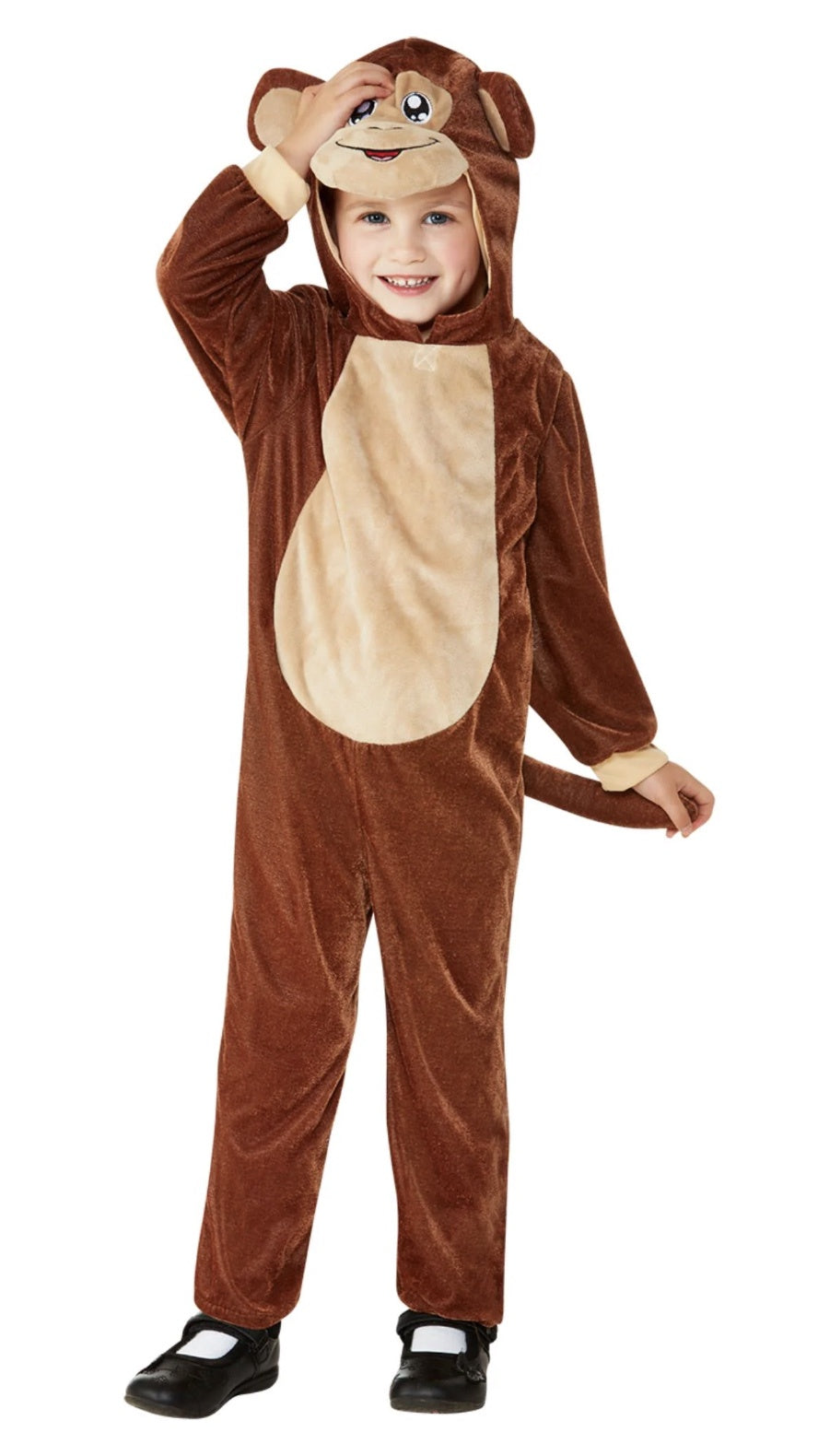 Toddler Monkey Costume, Brown