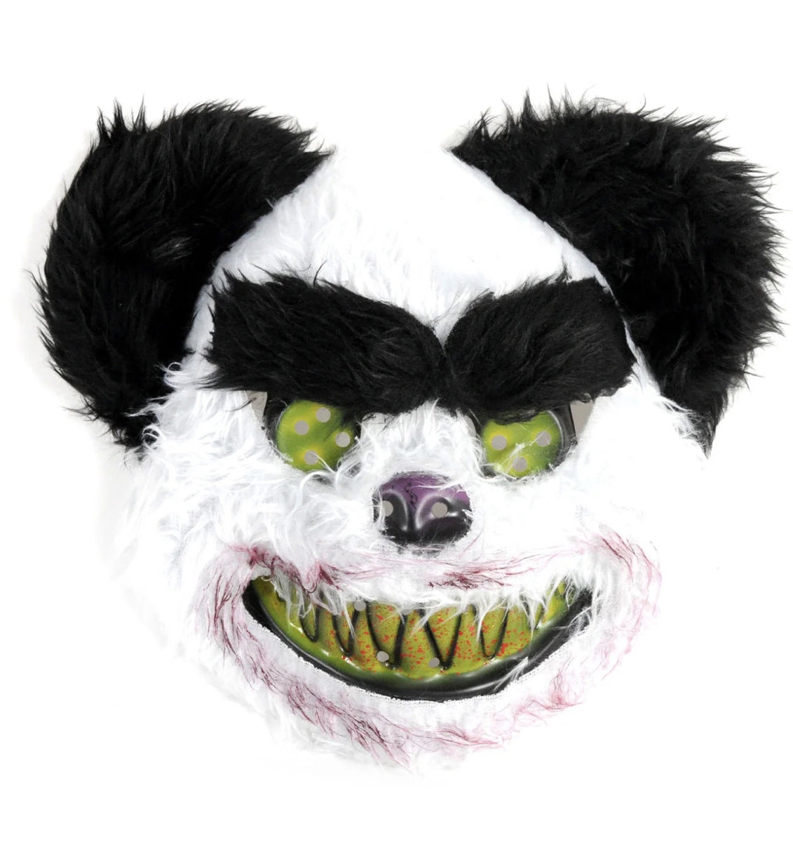 SCARY PANDA FLUFFY ANIMAL MASK