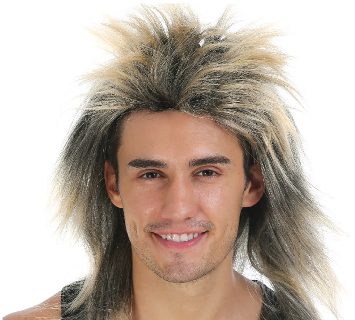 DIRTY BLONDE SPIKY PUNK ROCK WIG