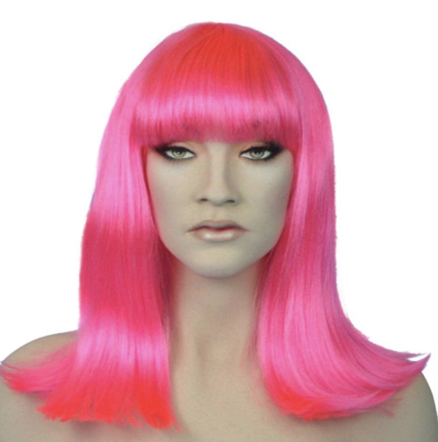 Wig - Cleo - Hot Pink
