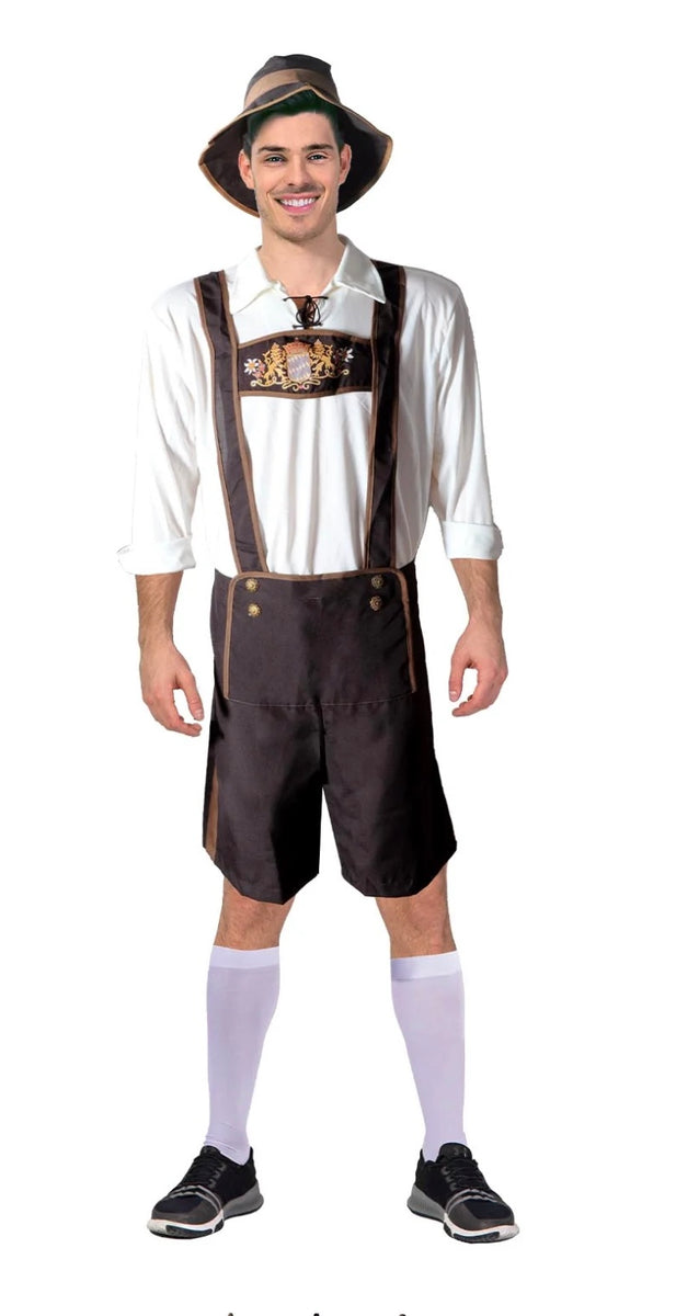 Adult Beer Man Costume -Brown
