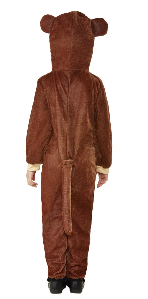Toddler Monkey Costume, Brown
