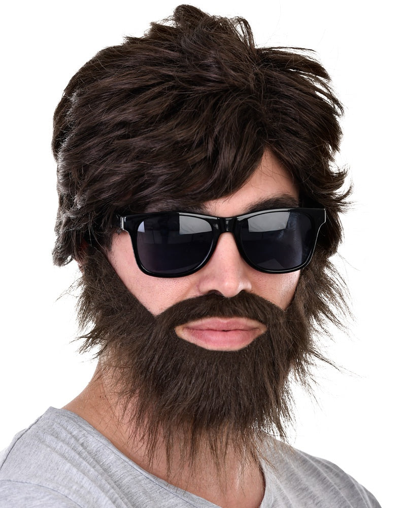 Alan Wig and Beard
