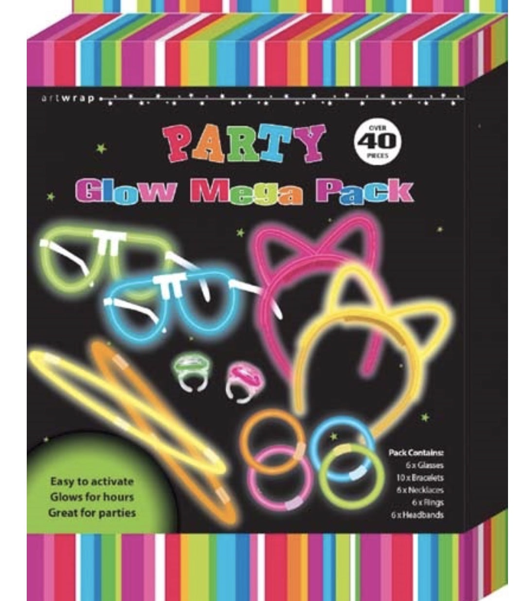 GLOW MEGA PACK 40PCS