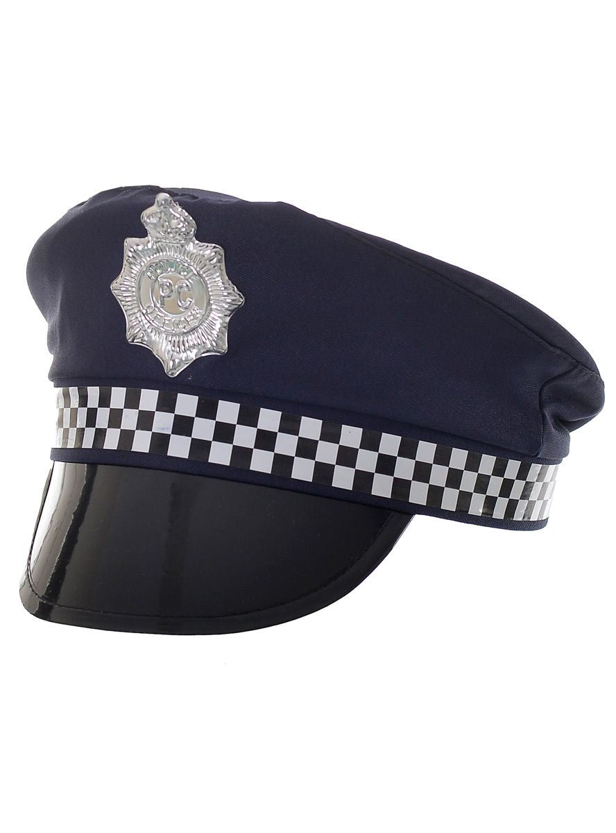 NAVY BLUE POLICE CAP