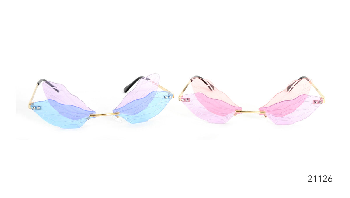 GLASSES PERSPEX DRAGONFLY