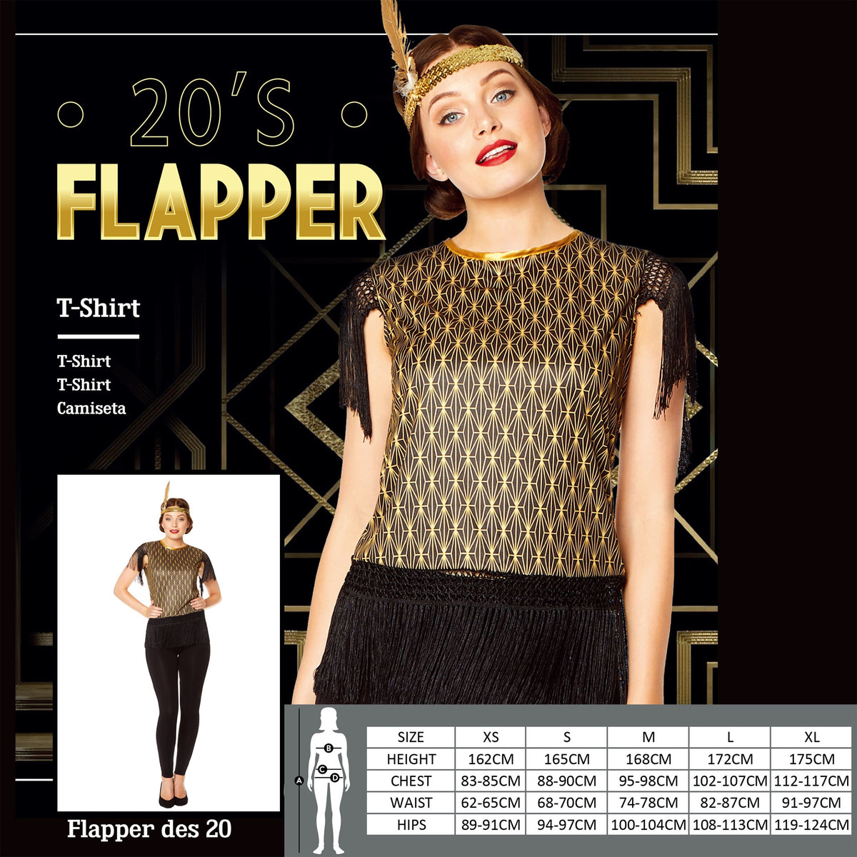 20'S FLAPPER T-SHIRT