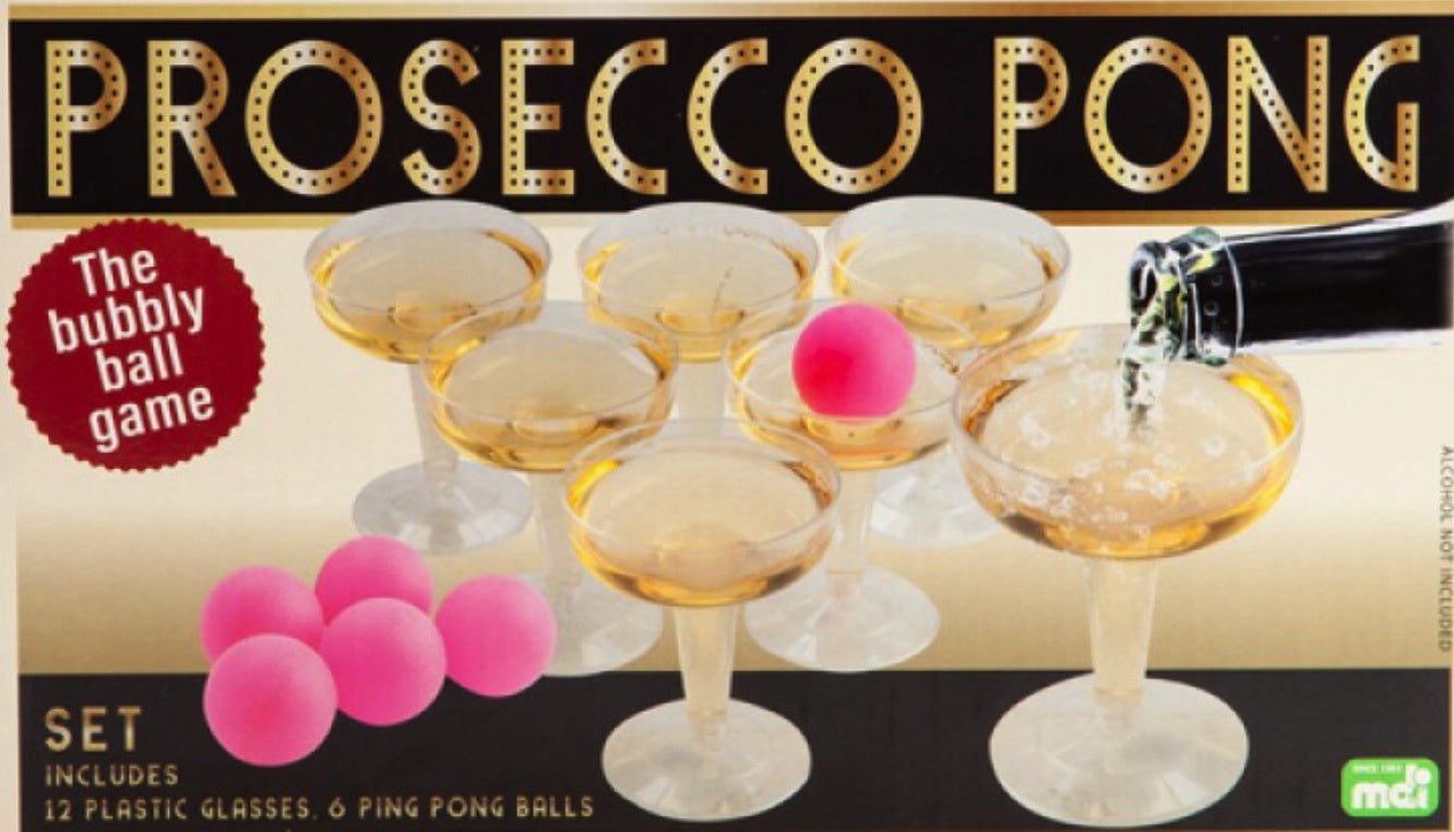 Prosecco Pong Drinking Game