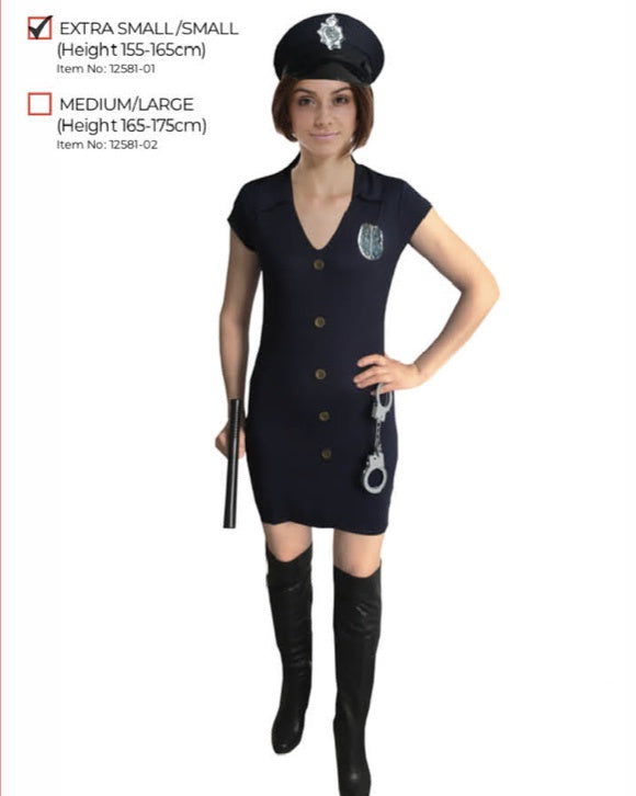 Adult Police Lady Costume
