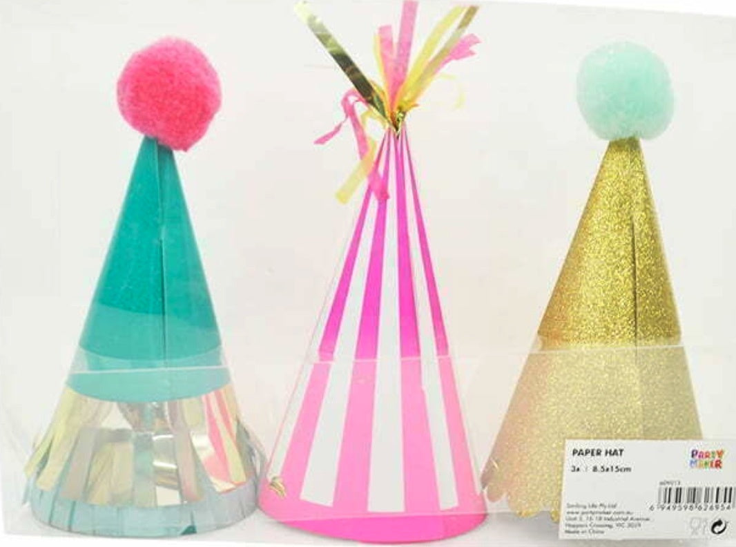 party hat set 3