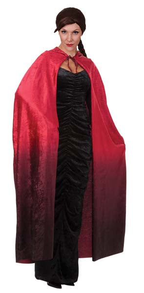 Red Faded Cape 140cm