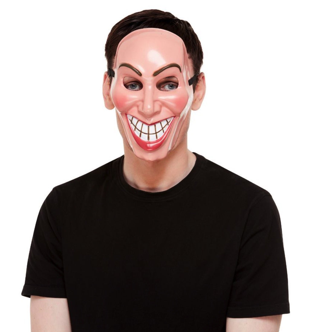 Smiler Mask, Male, Beige