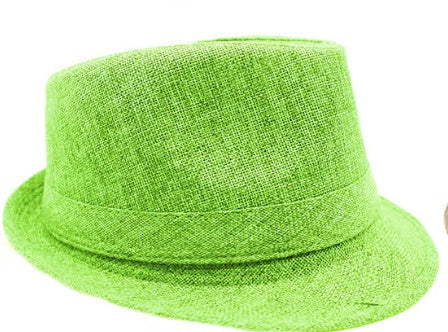 Trilby Hat (Green)