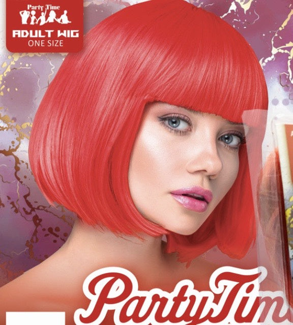 RED BOB WIG