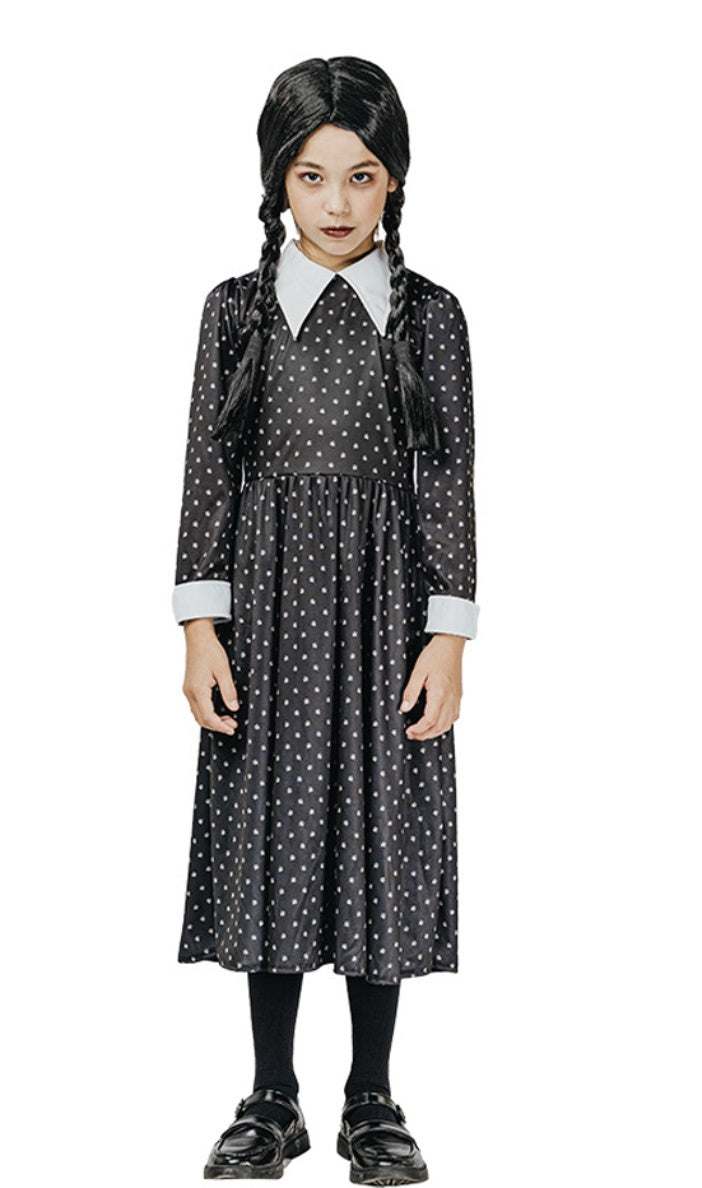 WEDNESDAY ADAMS GIRL COSTUME