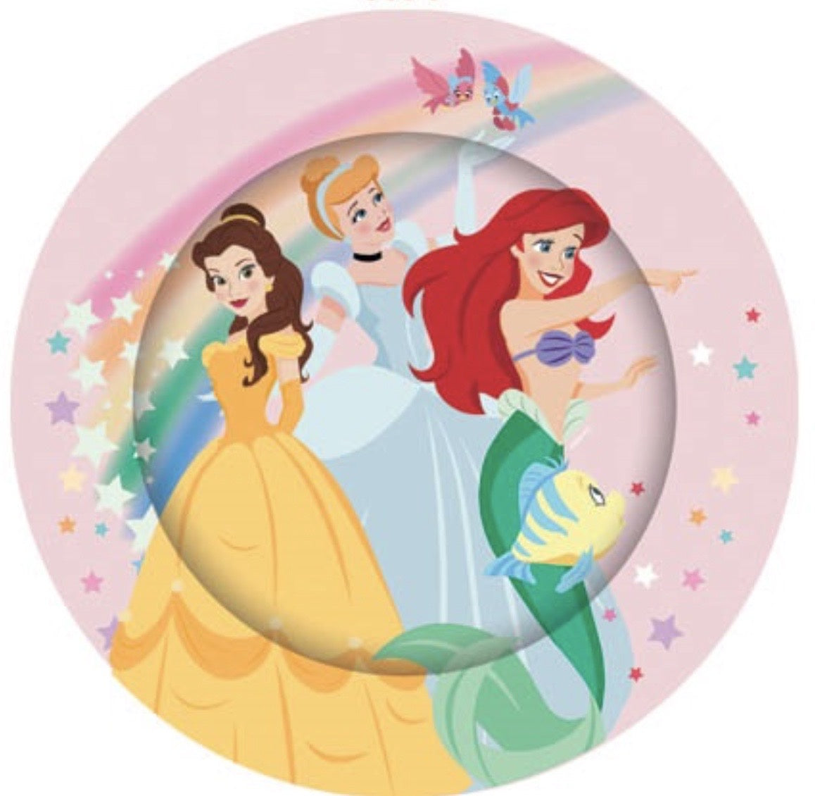 FSC MIX PLATES 8PK PRINCESS PLATES