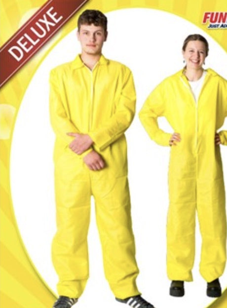 OVERALLS YELLOW-ONE SIZE