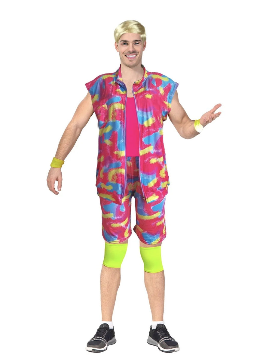 ADULT 80S WORKOUT KEN MAN COSTUME