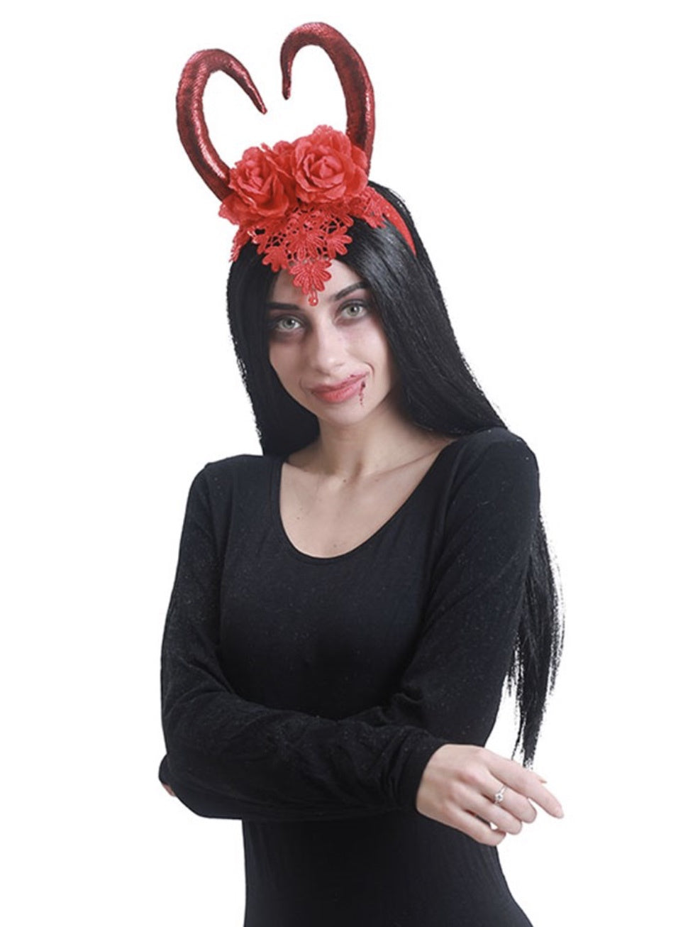 HORNED DEVIL HEADBAND